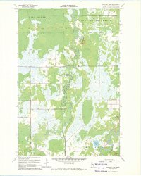 Hi-Res Interactive Map of Sanders Lake, Aitkin County, MN in 1970 | Pastmaps